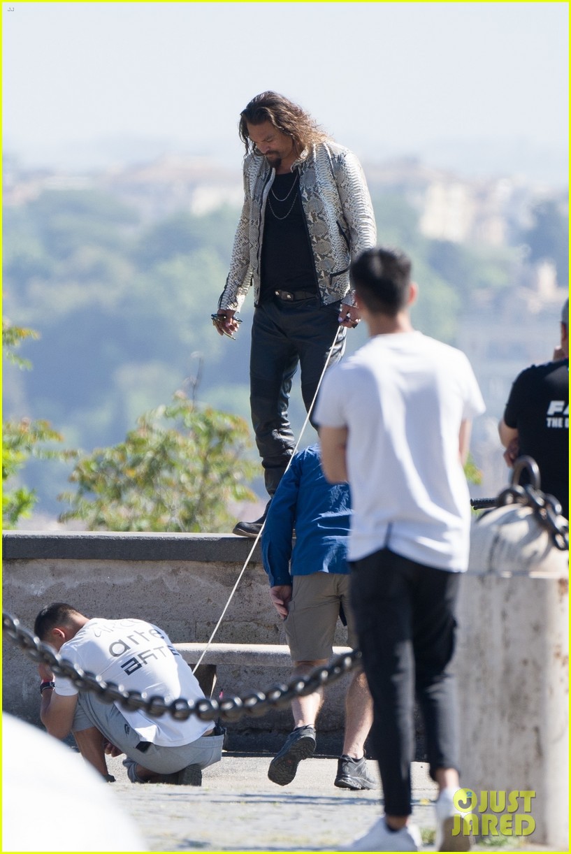 Jason Momoa Spotted Filming 'Fast X' Scenes in Rome With His Body ...