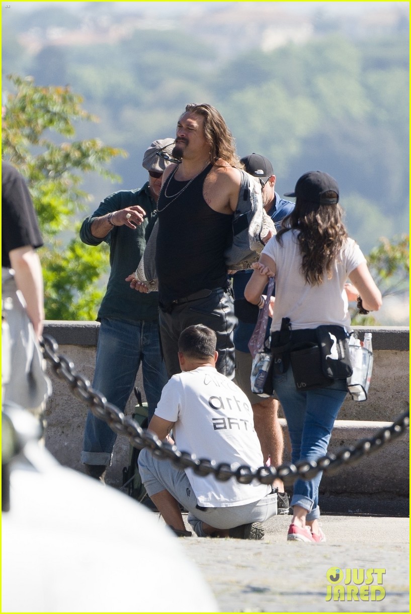 Jason Momoa Spotted Filming 'Fast X' Scenes in Rome With His Body ...