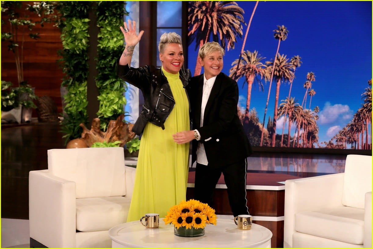 Pink Performs Last 'Ellen Show' Musical Performance Ever: Photo 4765245 ...