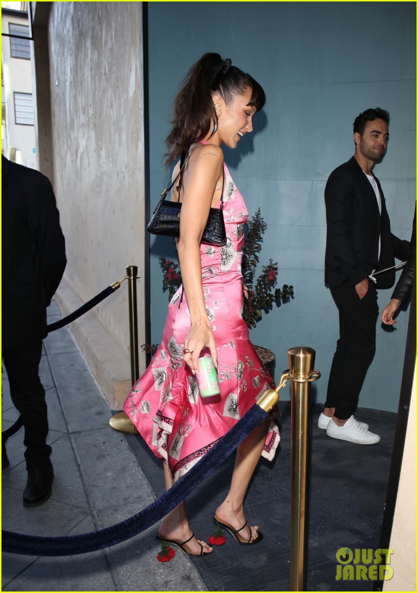 Bella Hadid Celebrates Launch of Her Kin Mocktail Drink in Los Angeles ...
