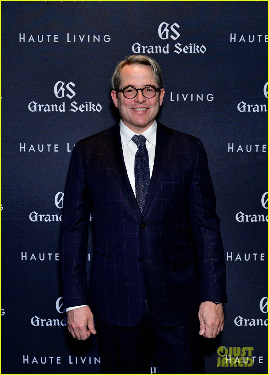 Matthew Broderick Celebrates Haute Living Magazine Cover with Son James ...