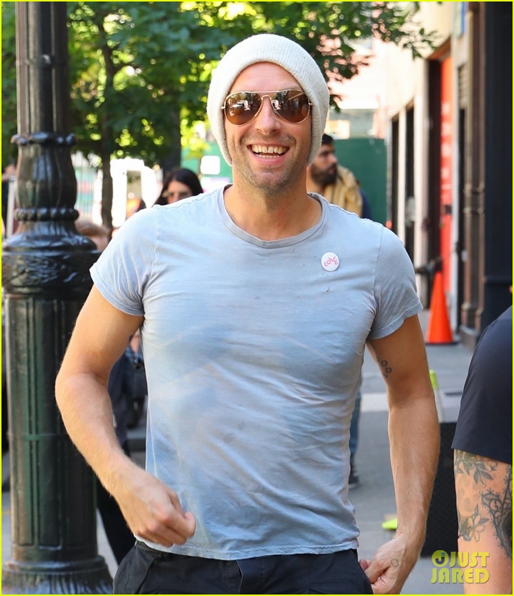 Dakota Johnson & Chris Martin Are In NYC Together, Spotted on Separate ...