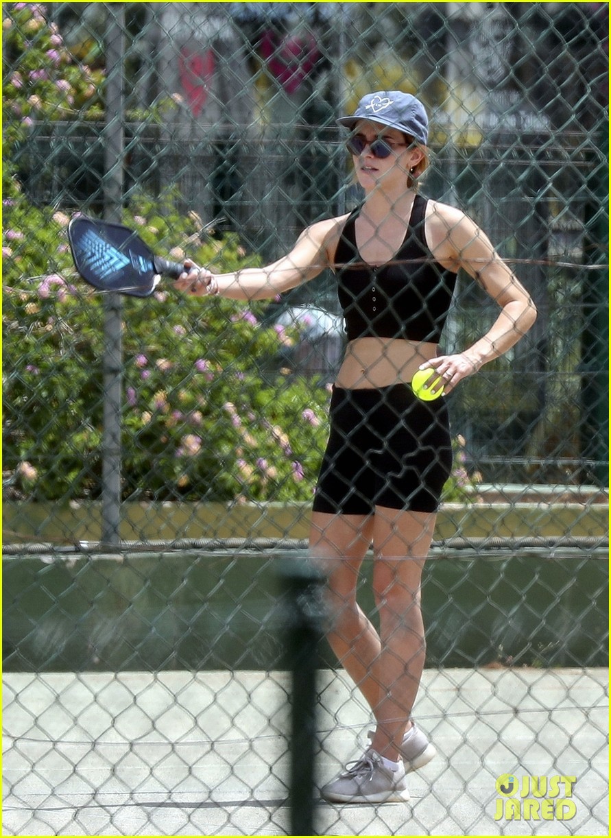 Emma Watson Hits the Courts with Her Friends During A Trip to Ibiza ...