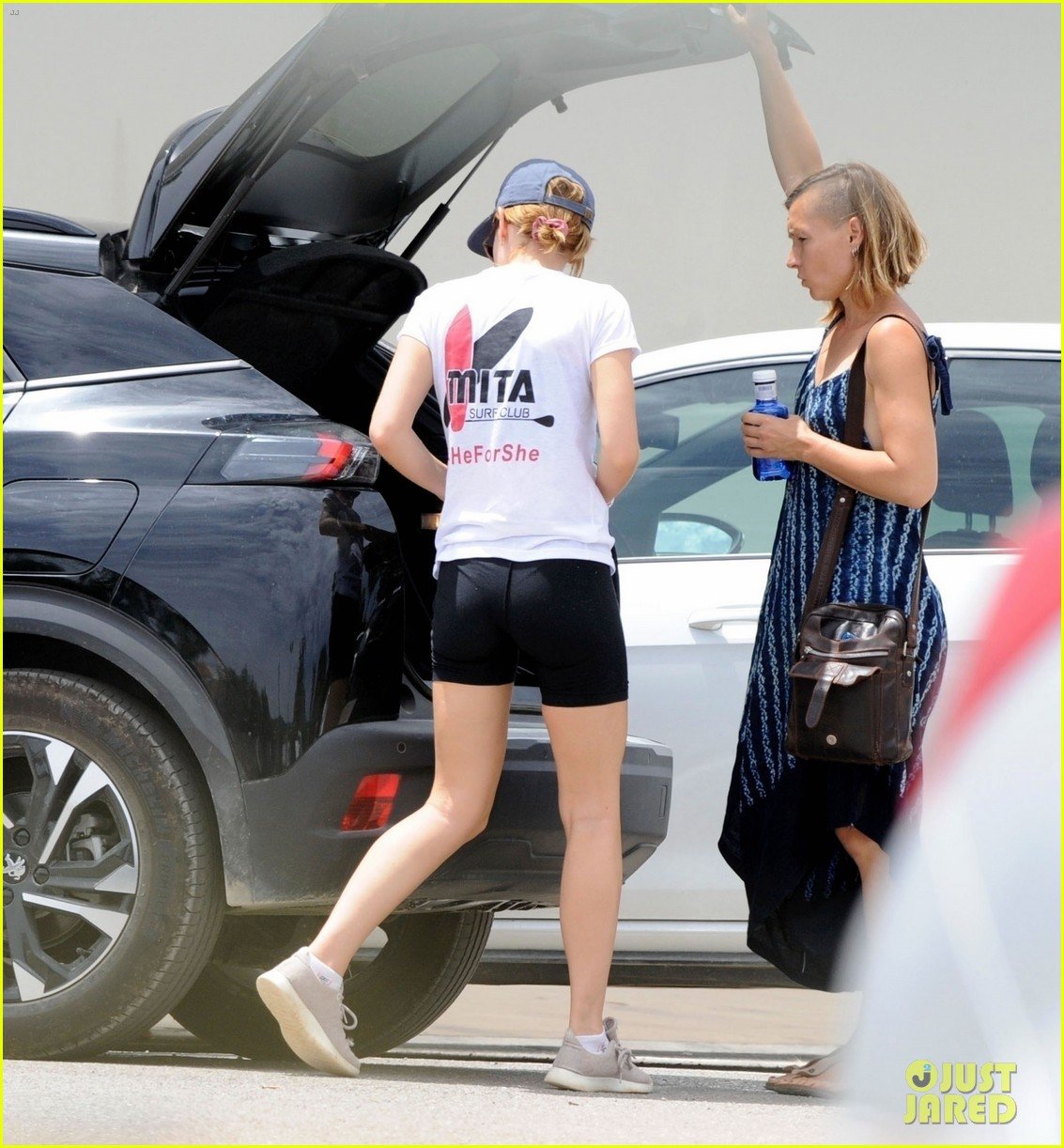 Emma Watson Hits the Courts with Her Friends During A Trip to Ibiza ...