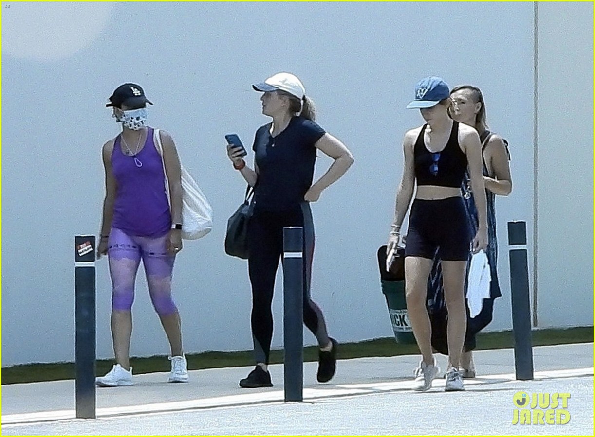 Emma Watson Hits the Courts with Her Friends During A Trip to Ibiza ...