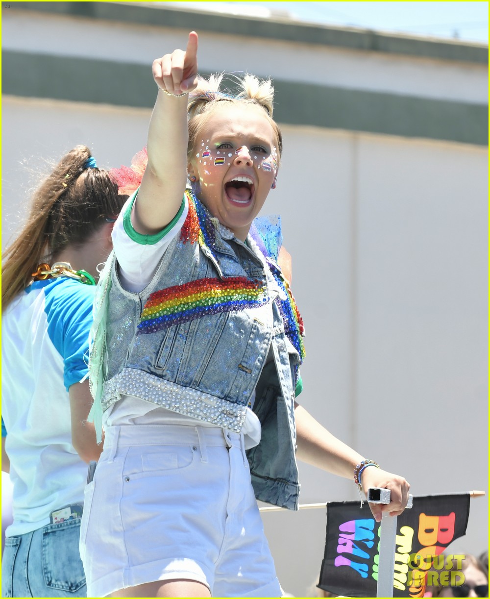 Photo: cardi b jojo siwa have a blast at west hollywood pride parade 17 ...