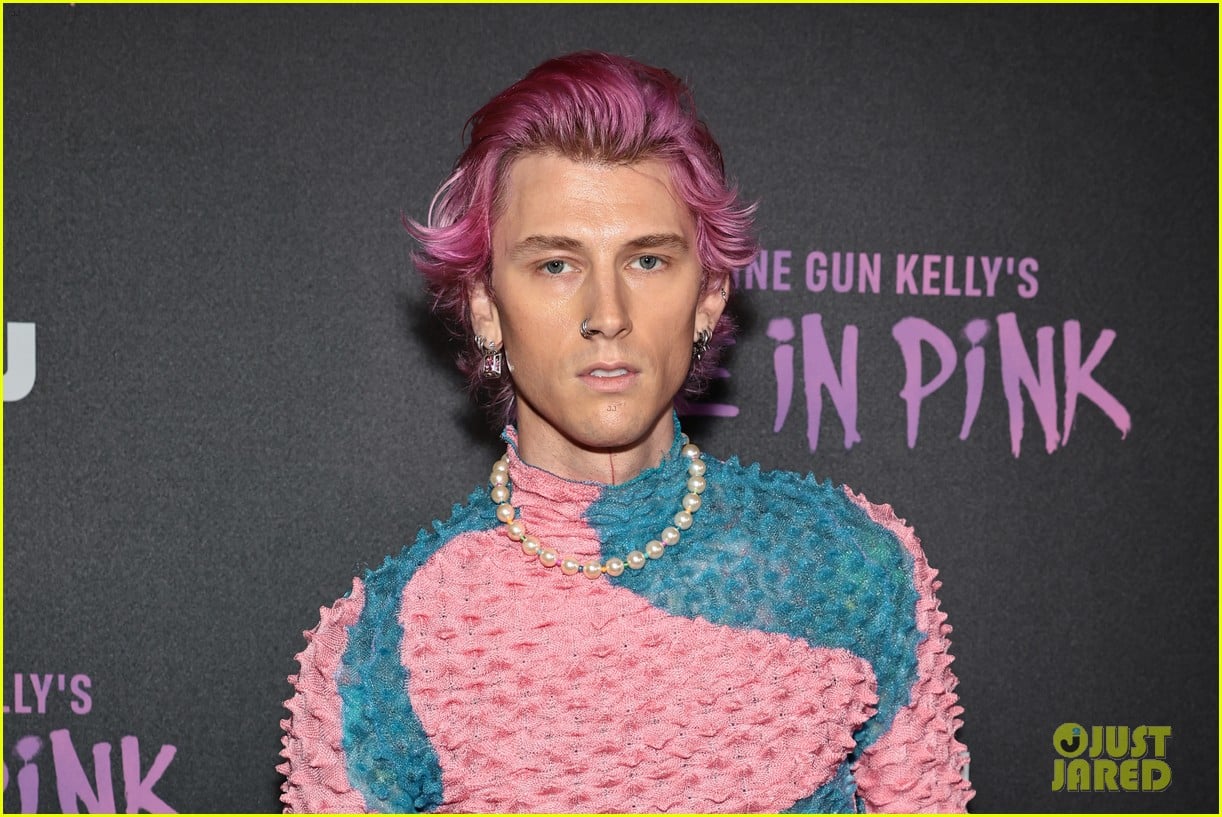 Machine Gun Kelly & Megan Fox Match in Pink at His 'Life in Pink ...