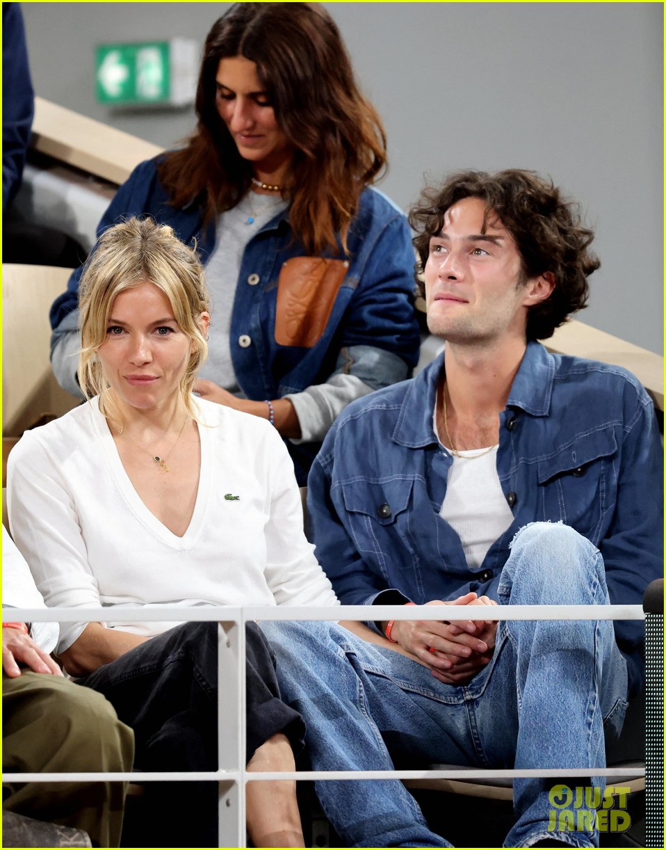 Photo: sienna miller attends french open with boyfriend oli green 37 ...