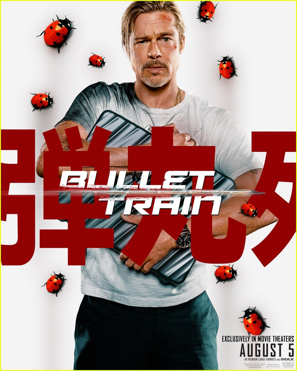 Brad Pitt, Joey King, & More Get Character Posters for 'Bullet Train ...