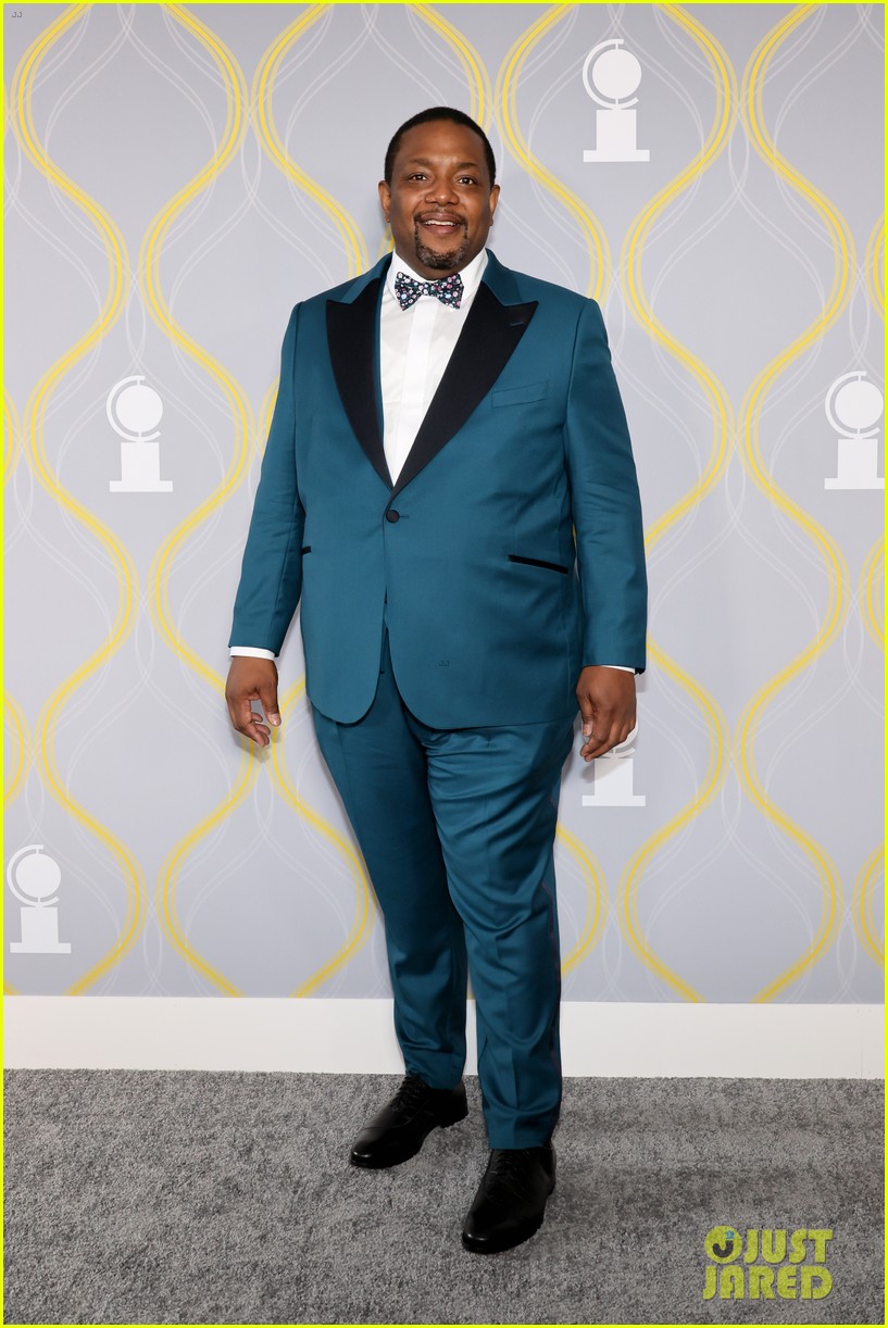 A Strange Loop's Jaquel Spivey & Writer Michael R. Jackson Walk Carpet ...