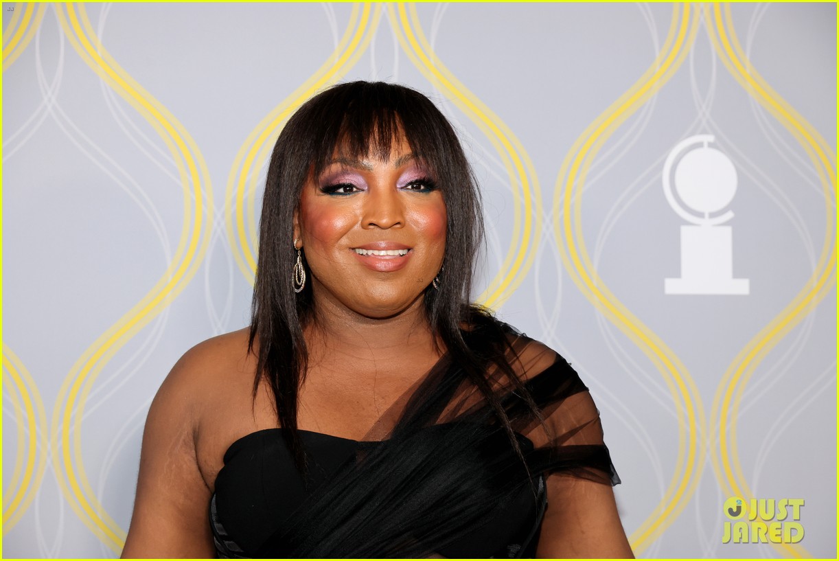 A Strange Loop's Jaquel Spivey & Writer Michael R. Jackson Walk Carpet ...