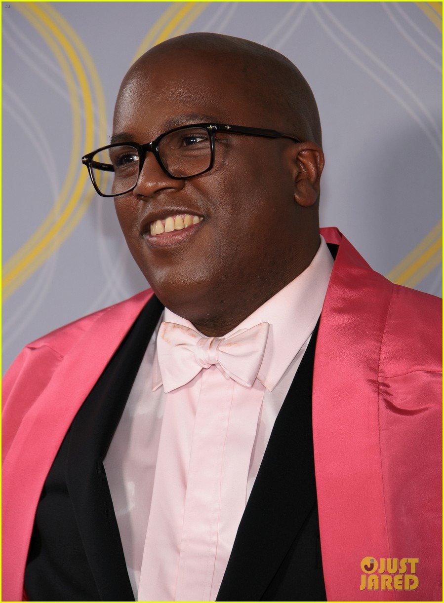 A Strange Loop's Jaquel Spivey & Writer Michael R. Jackson Walk Carpet ...