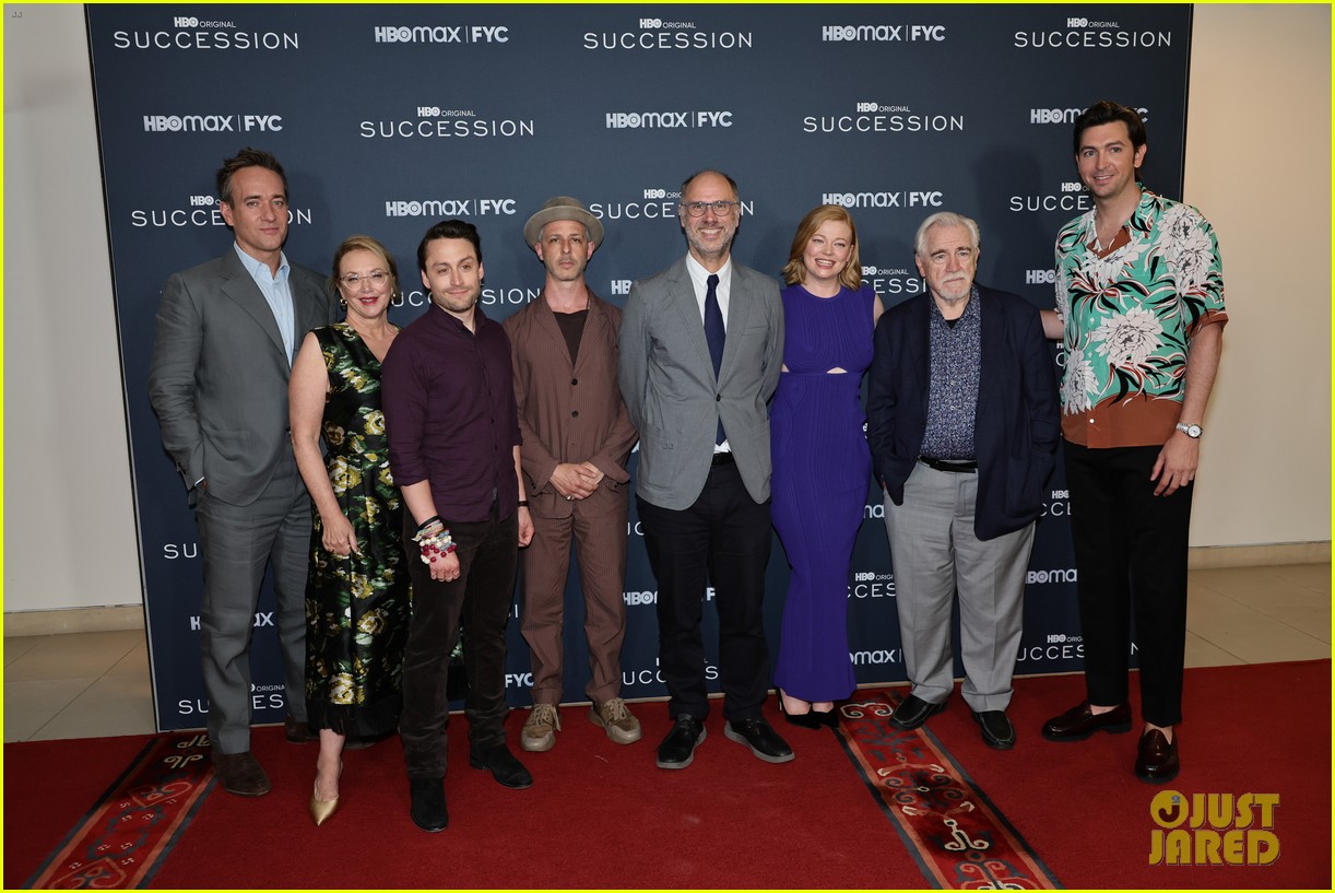 Brian Cox, Sarah Snook, Jeremy Strong & Kieran Culkin Step Out For ...