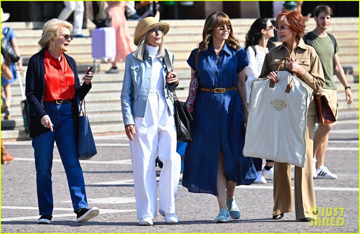Jane Fonda, Diane Keaton, Candice Bergen & Mary Steenburgen Continue ...