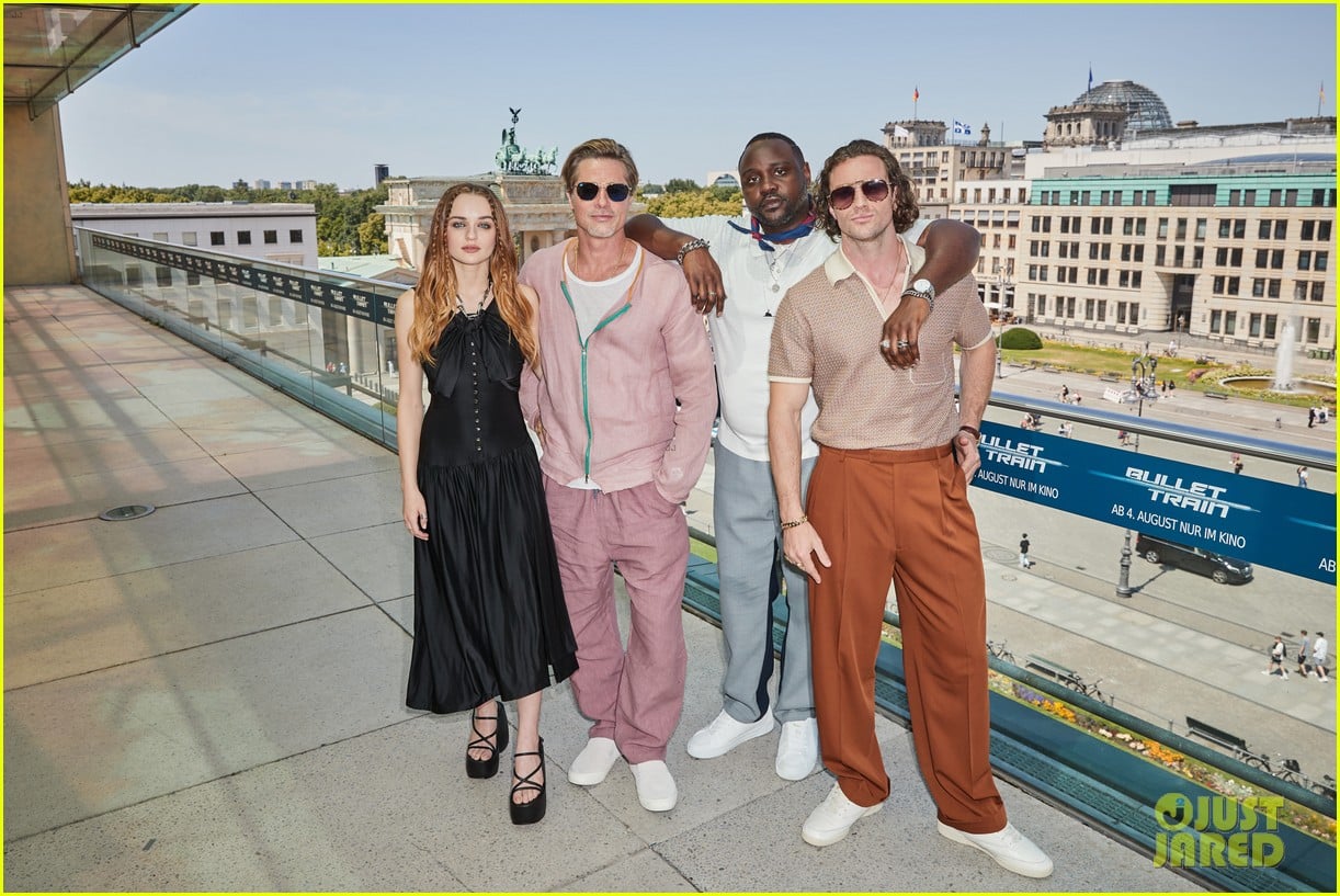 Photo: bullet train cast photo call press paris 02 | Photo 4791506 ...