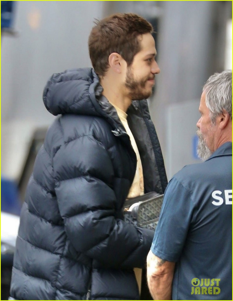 Pete Davidson Spends the Day Filming His New Movie 'Wizards!' in ...