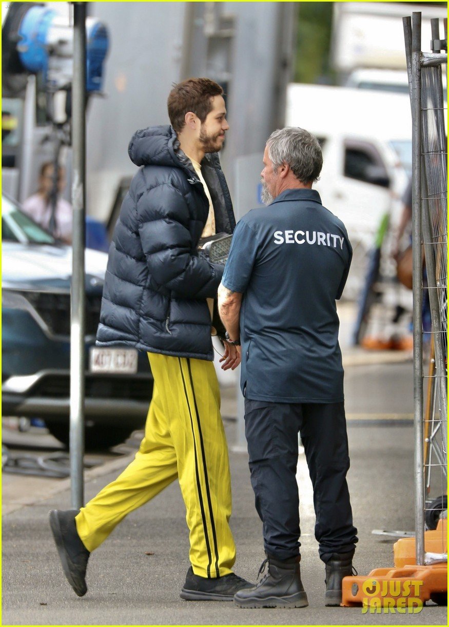 Pete Davidson Spends the Day Filming His New Movie 'Wizards!' in ...