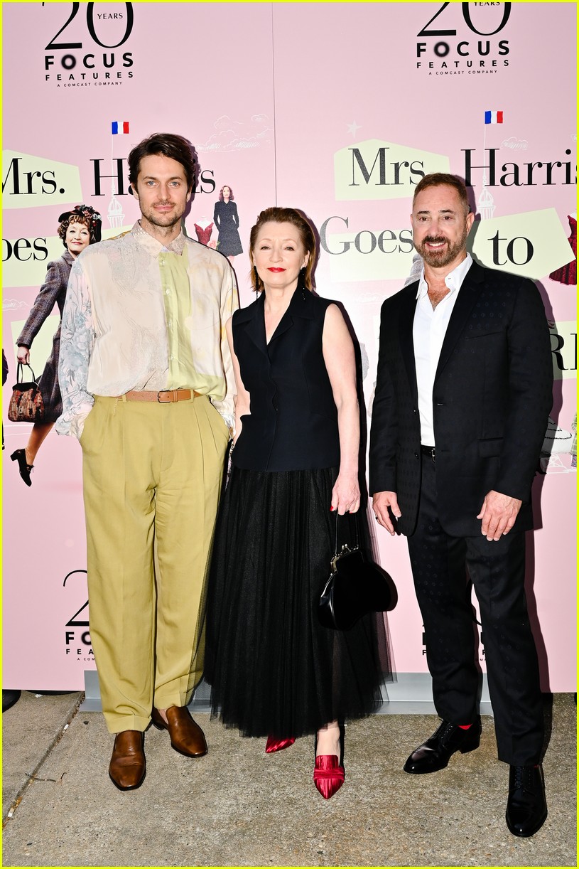 Lucas Bravo Joins Lesley Manville for Hamptons Screening of 'Mrs ...