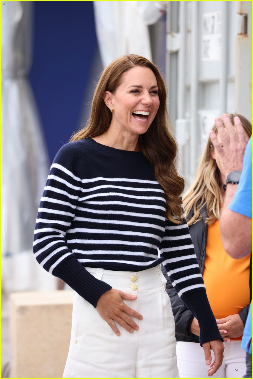 Kate Middleton Sets Sail With Team Great Britain During Grand Prix ...