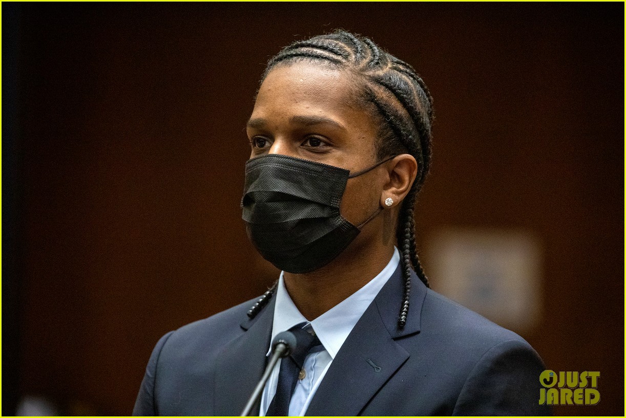 A$AP Rocky Appears in Court, Pleads Not Guilty to Felony Firearms ...