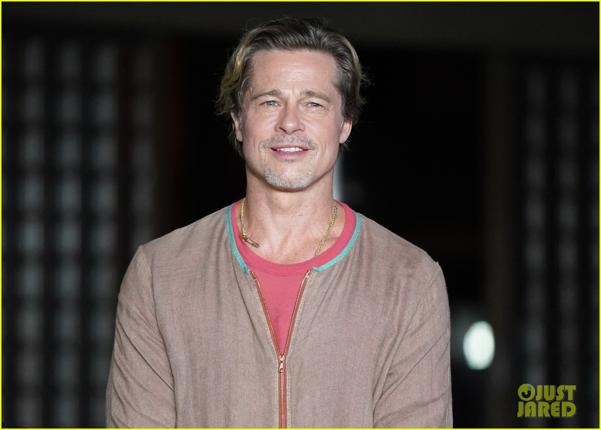 Brad Pitt & Aaron Taylor-Johnson Bring 'Bullet Train' To Tokyo: Photo ...