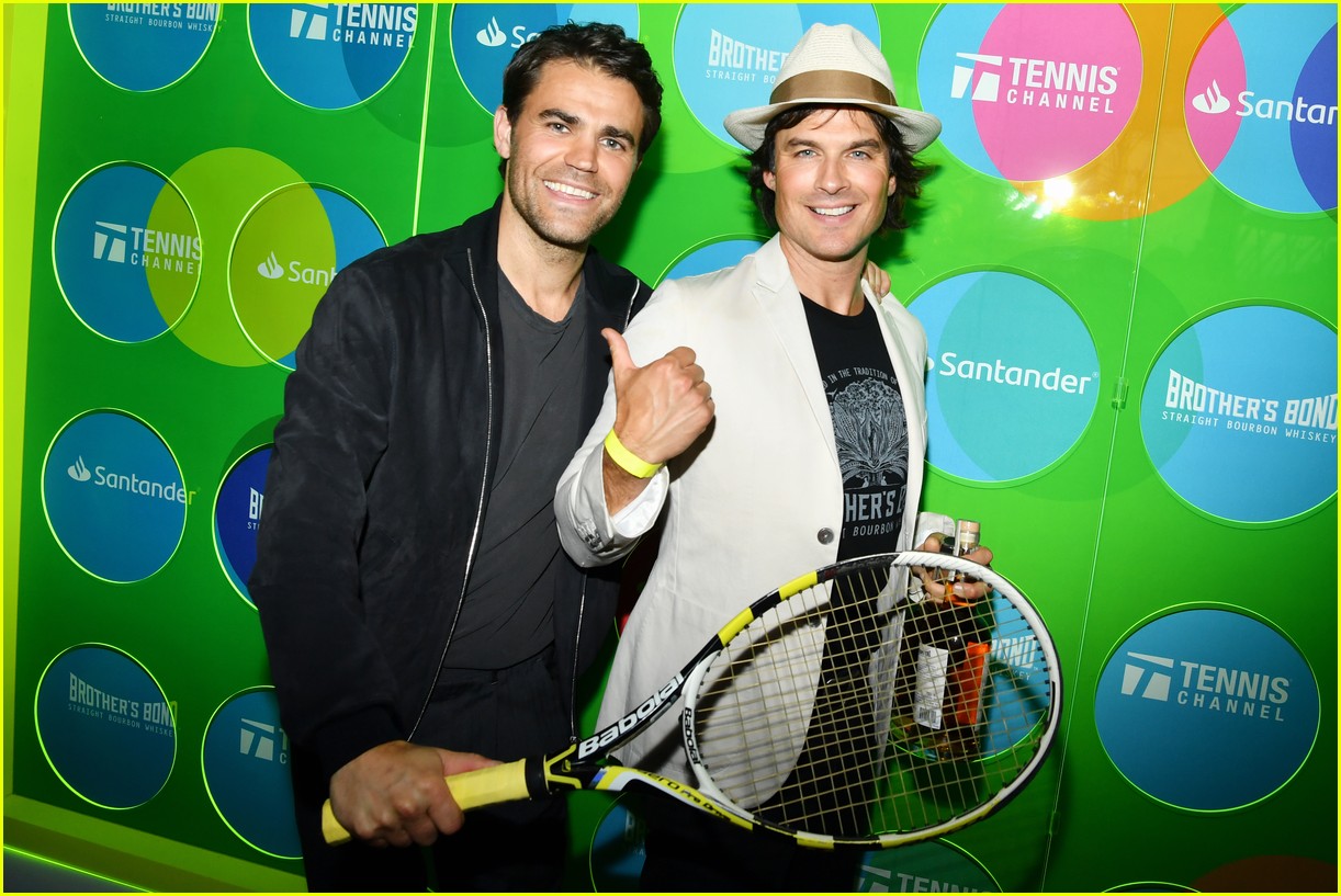 Ian Somerhalder & Paul Wesley Kick Off US Open with Their Brother’s ...