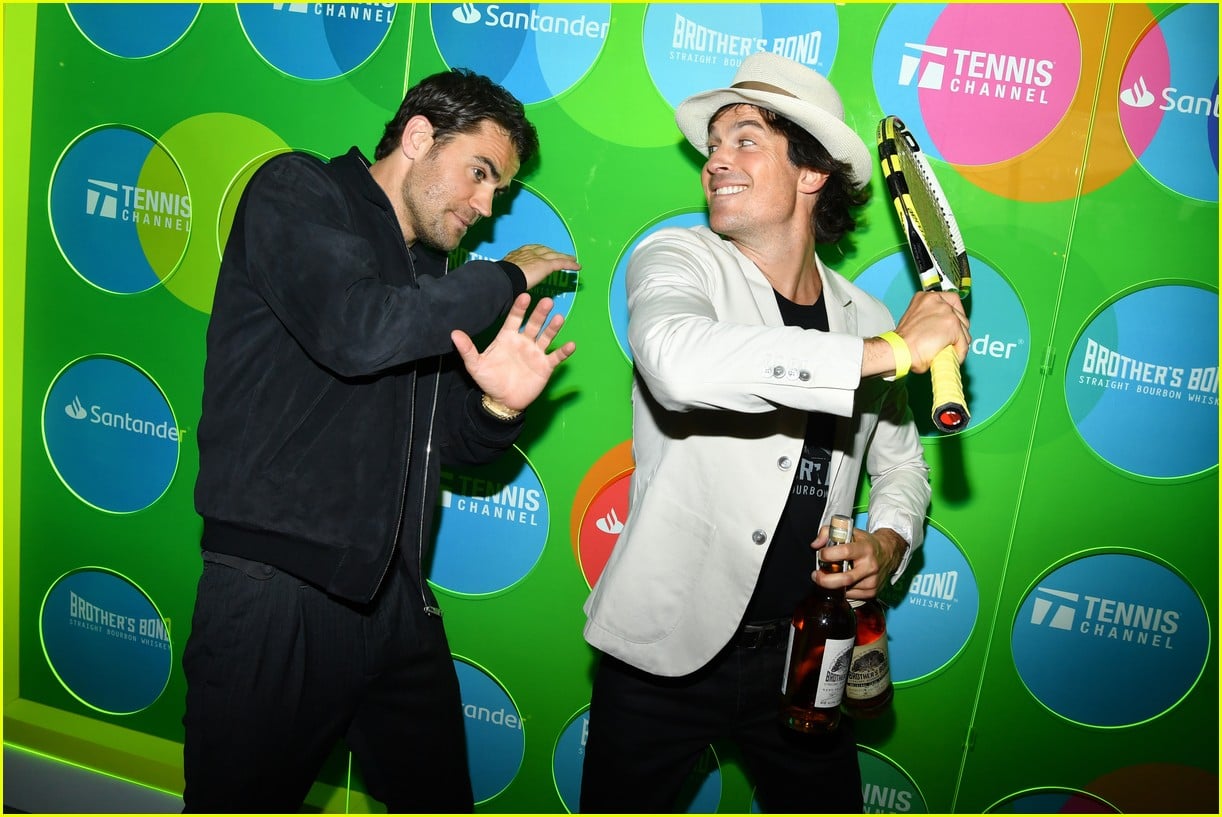 Ian Somerhalder & Paul Wesley Kick Off US Open with Their Brother’s ...
