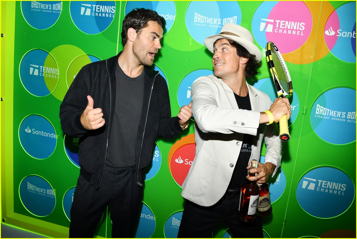 Ian Somerhalder & Paul Wesley Kick Off US Open with Their Brother’s ...