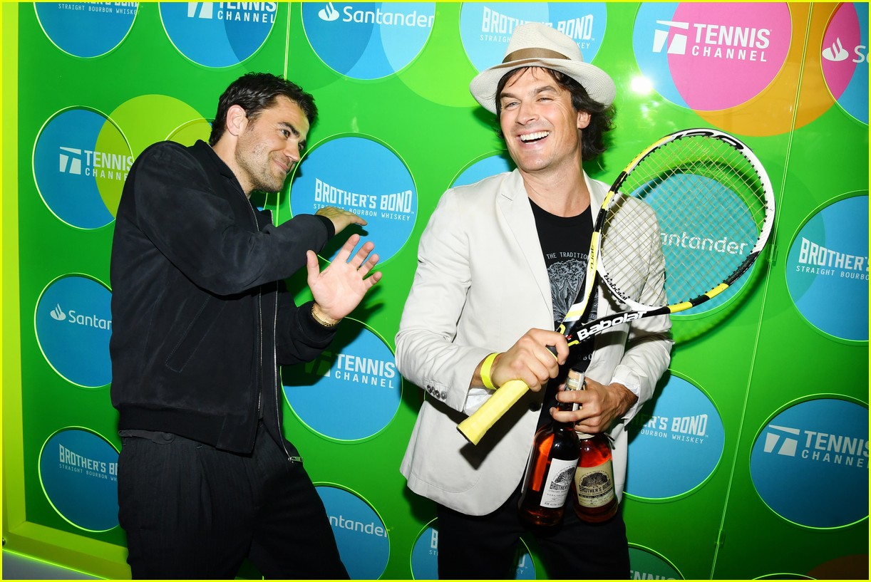 Ian Somerhalder & Paul Wesley Kick Off US Open with Their Brother’s ...
