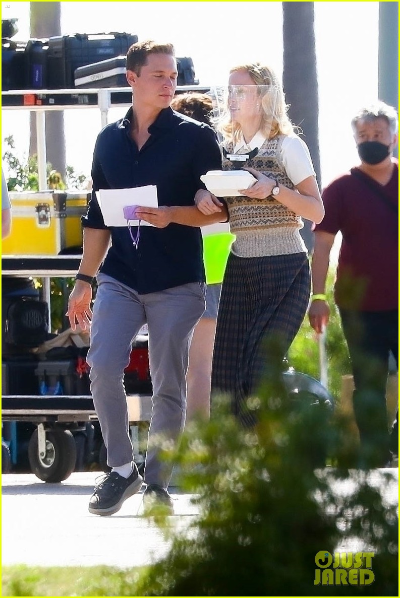 Brie Larson Gets Visit from Boyfriend Elijah Allan-Blitz on Set of ...