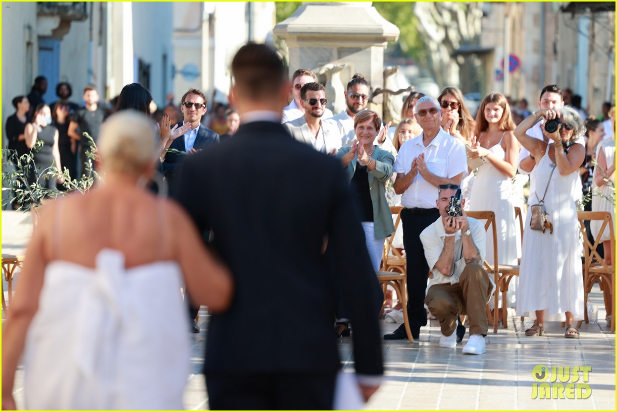 Dua Lipa Stuns in Sheer Dress at Friend Simon Porte Jacquemus' Wedding ...