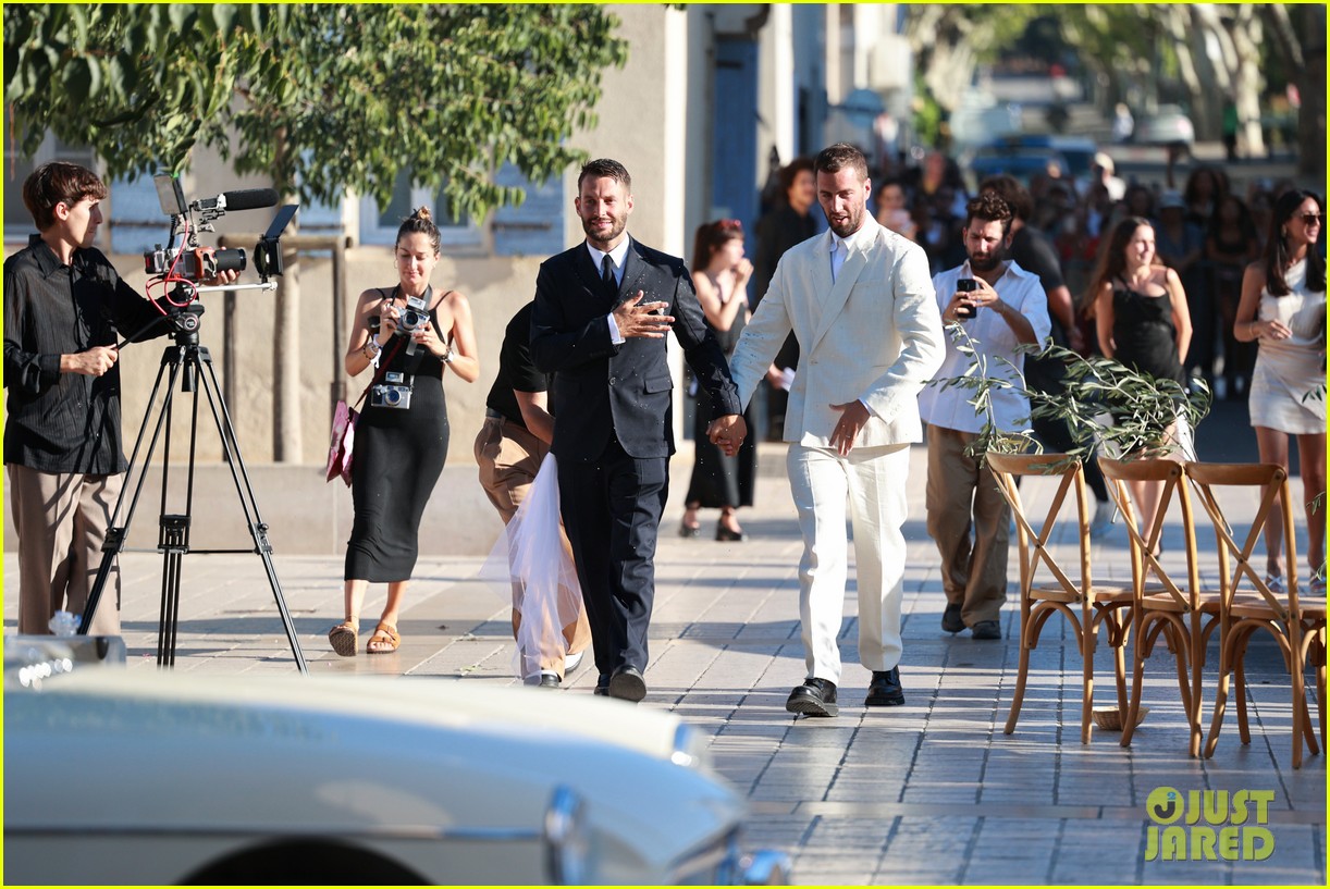 Dua Lipa Stuns in Sheer Dress at Friend Simon Porte Jacquemus' Wedding ...