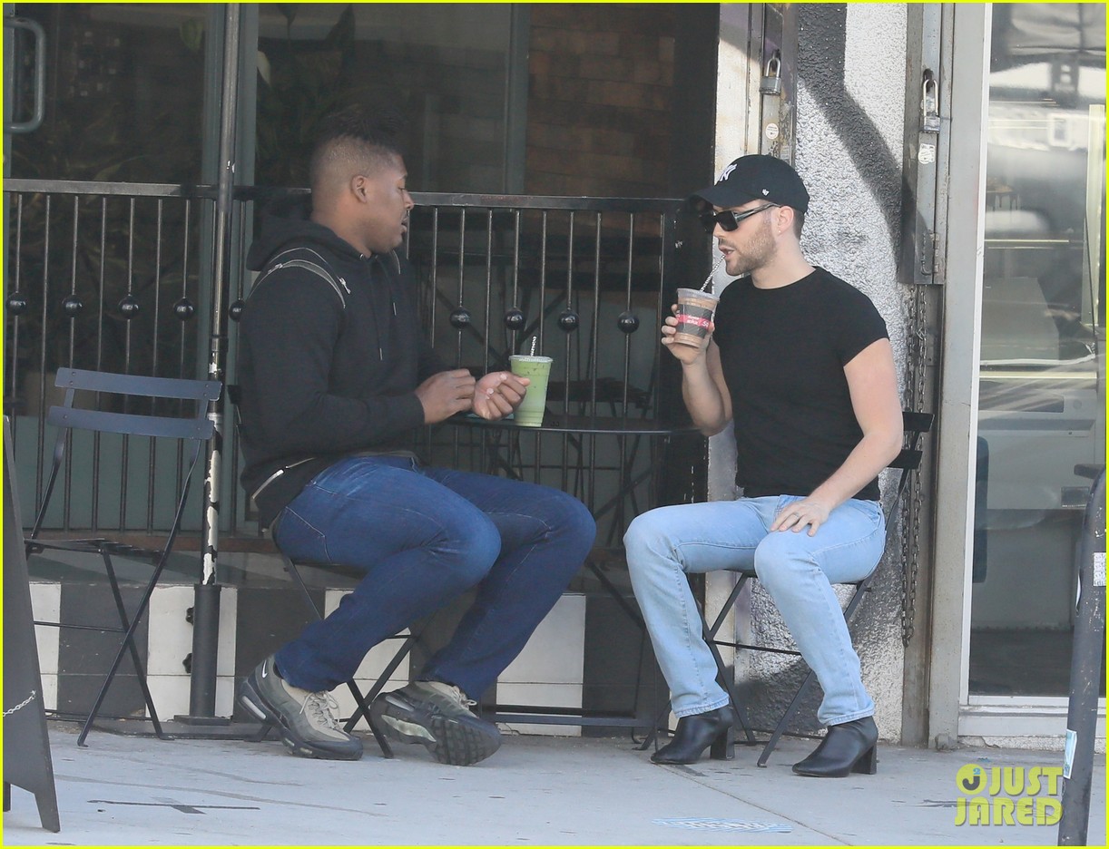 NFL Player R.K. Russell Flaunts Cute PDA with Boyfriend Corey O'Brien ...