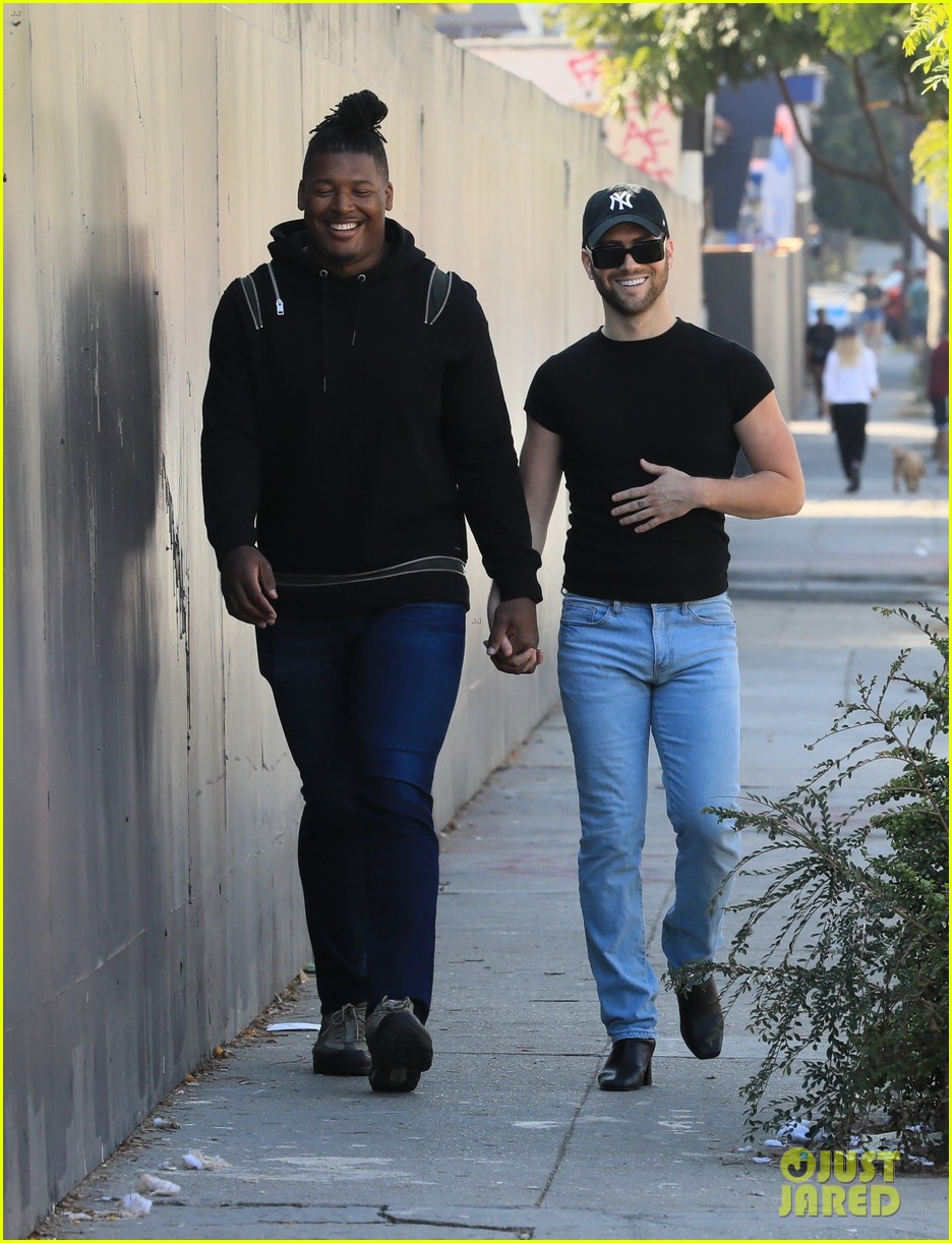 NFL Player R.K. Russell Flaunts Cute PDA with Boyfriend Corey O'Brien After Announcing New Book ...