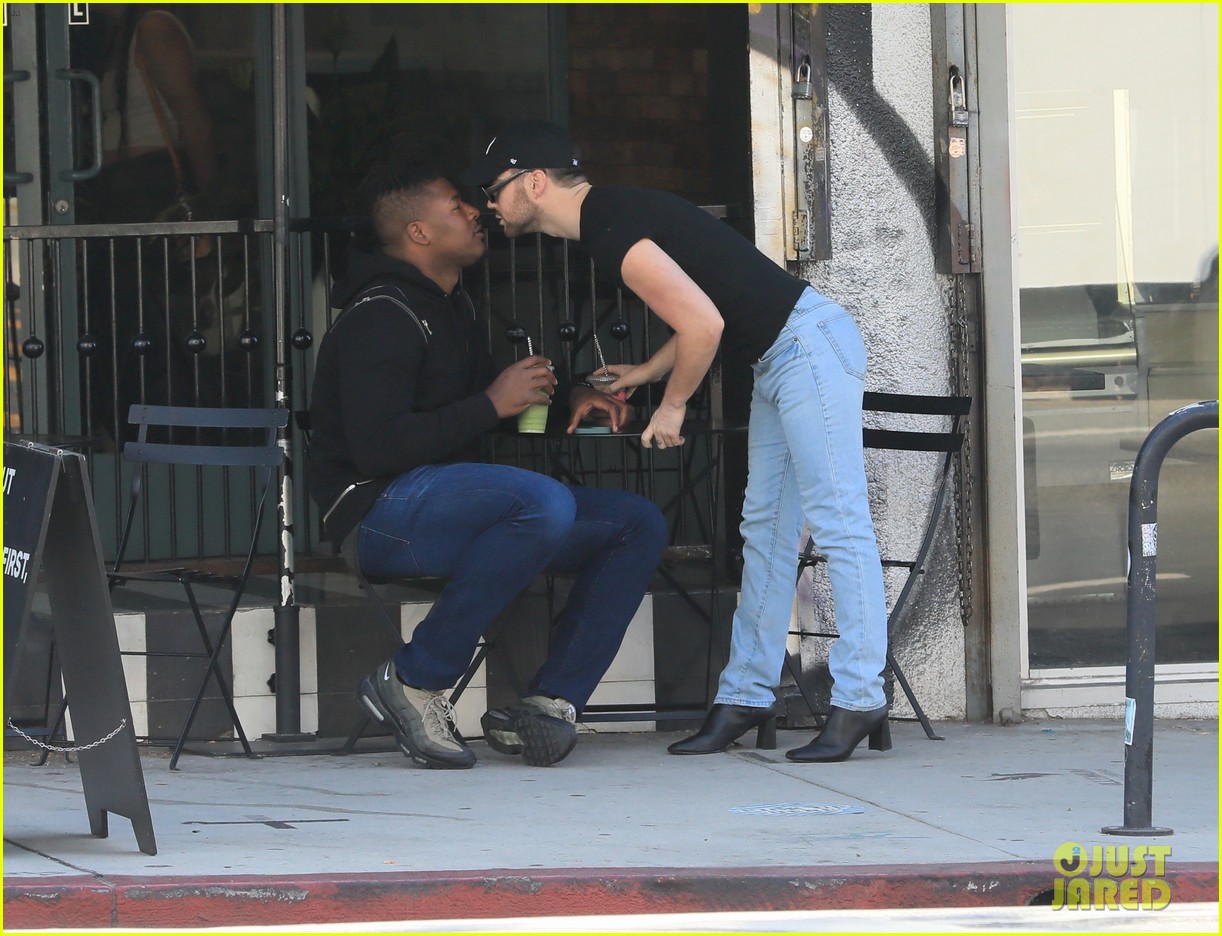 NFL Player R.K. Russell Flaunts Cute PDA with Boyfriend Corey O'Brien ...