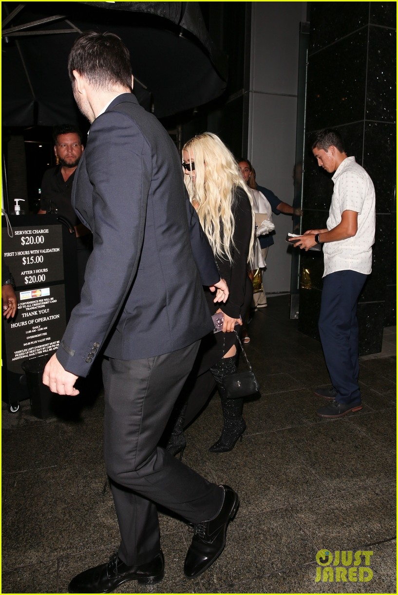 Christina Aguilera Spotted on a Friday Night Date with Fiance Matthew ...