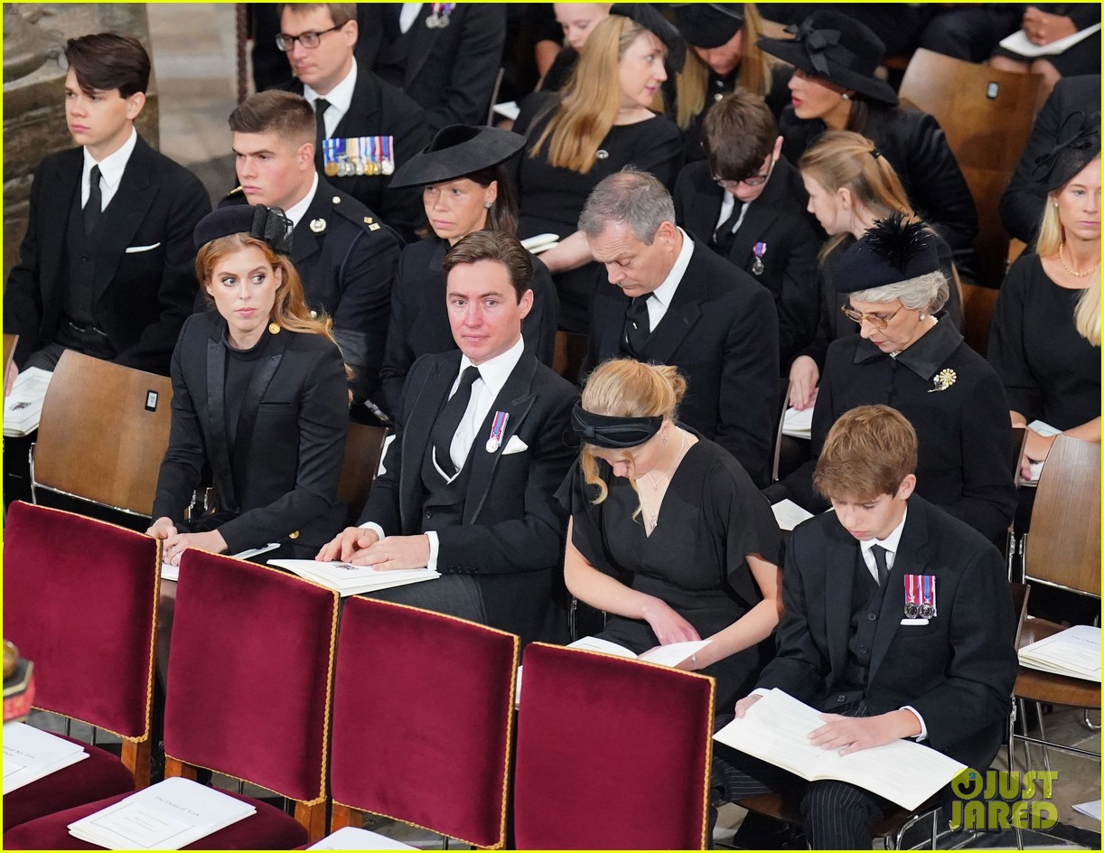 Princess Beatrice & Princess Eugenie Say Final Goodbyes To Grandmother ...
