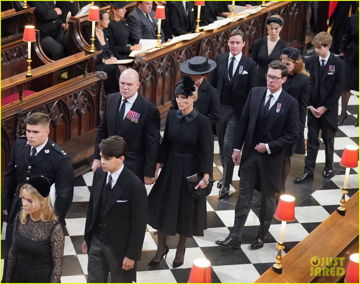 Princess Beatrice & Princess Eugenie Say Final Goodbyes To Grandmother ...