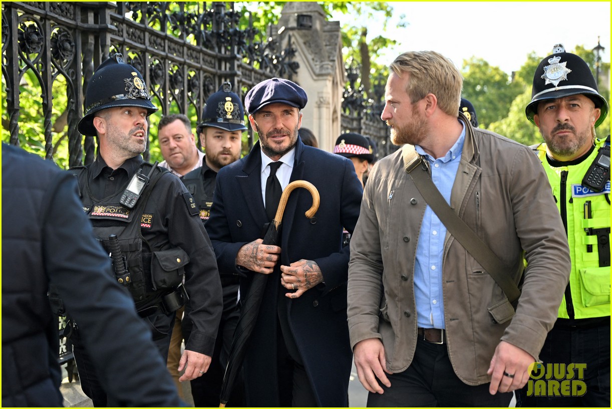 David Beckham Waited in Line for 12 Hours to Pay Respects to Queen ...