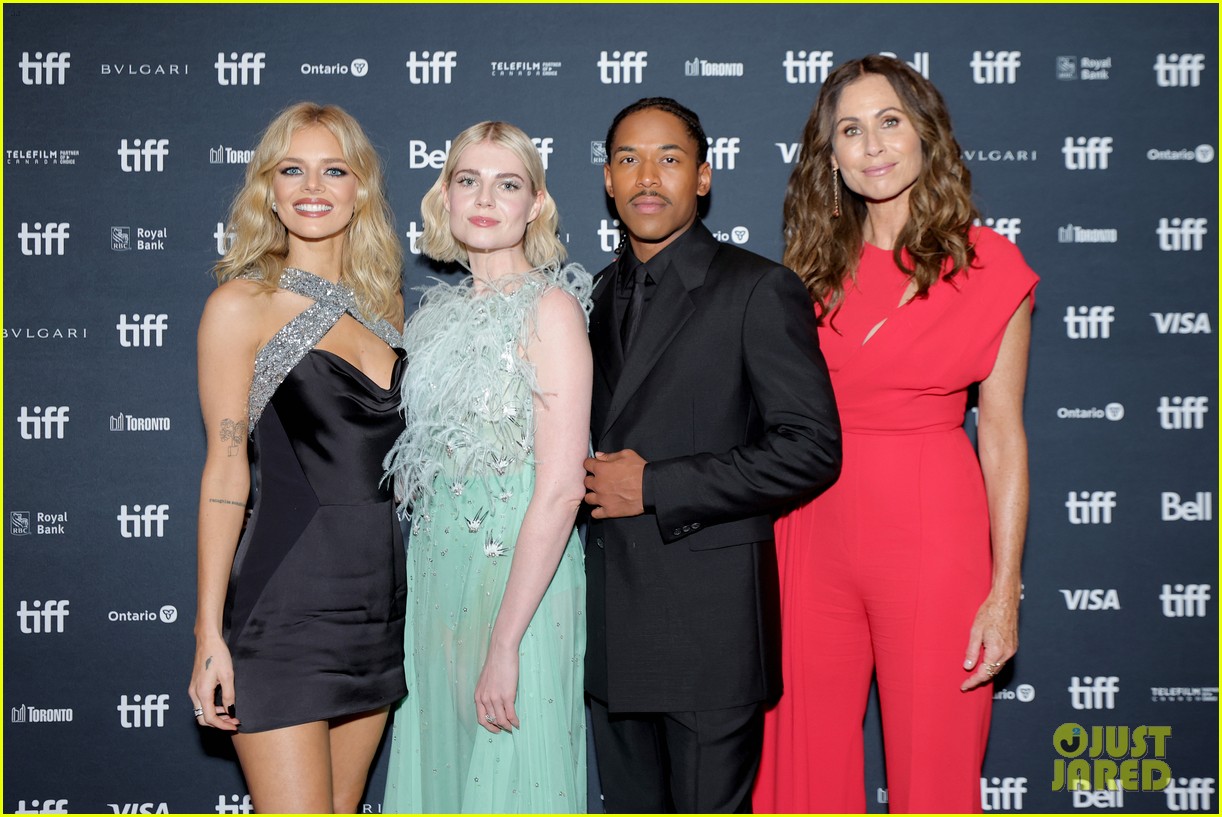 Lucy Boynton Joins Co-Stars Kelvin Harrison Jr. & Samara Weaving at ...