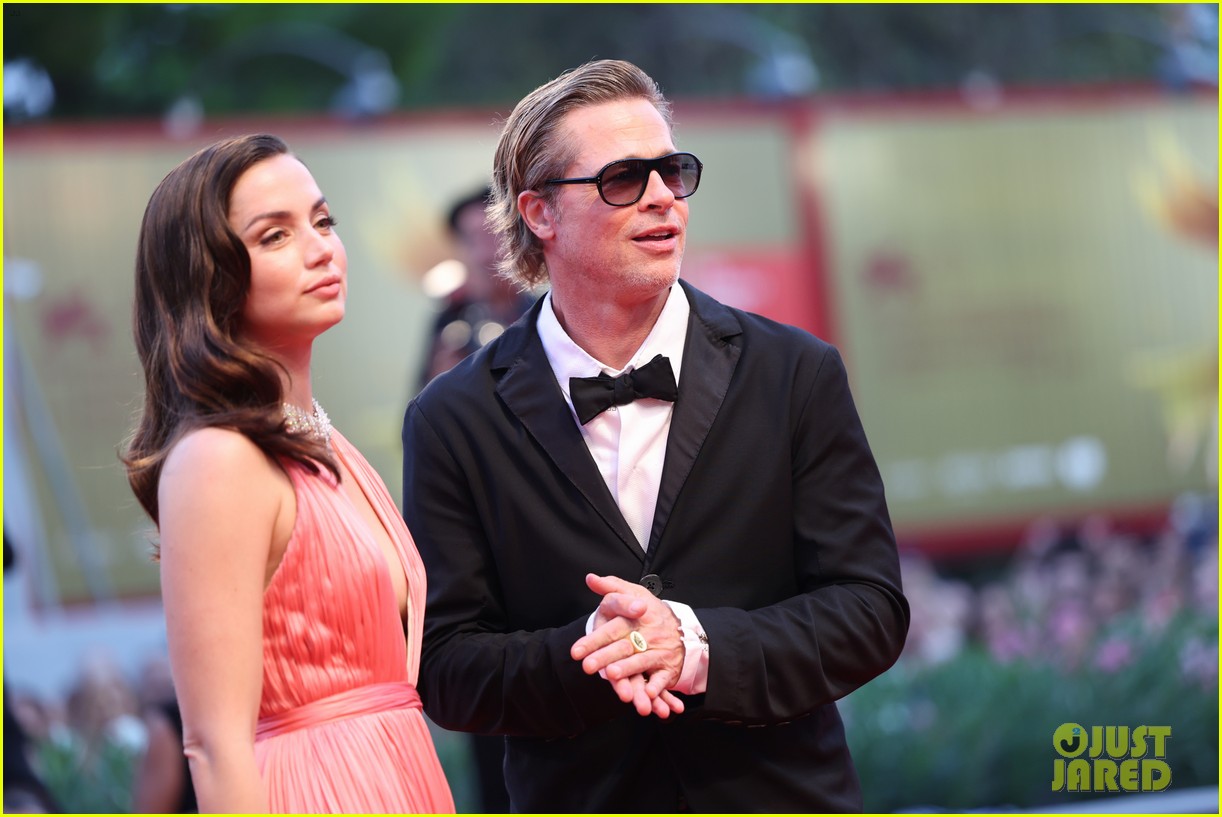 Brad Pitt Supports Ana de Armas & 'Blonde' Cast at Venice Film Festival ...