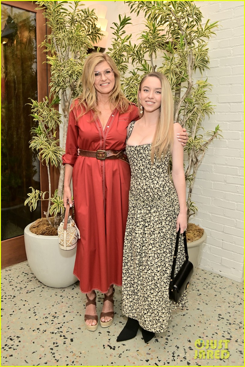 Photo: sydney sweeney connie britton glamour tory burch luncheon 03 ...