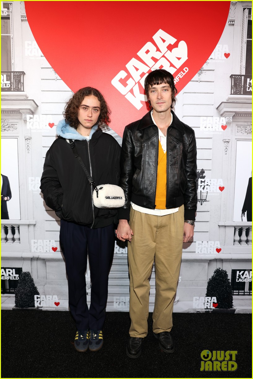 Cara Delevingne Rocks Bright Red Lipstick for 'Cara Loves Karl Paris ...