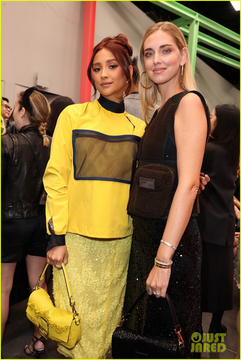 Shay Mitchell & Emily Carey Attend Fendi Fashion Show During Milan ...