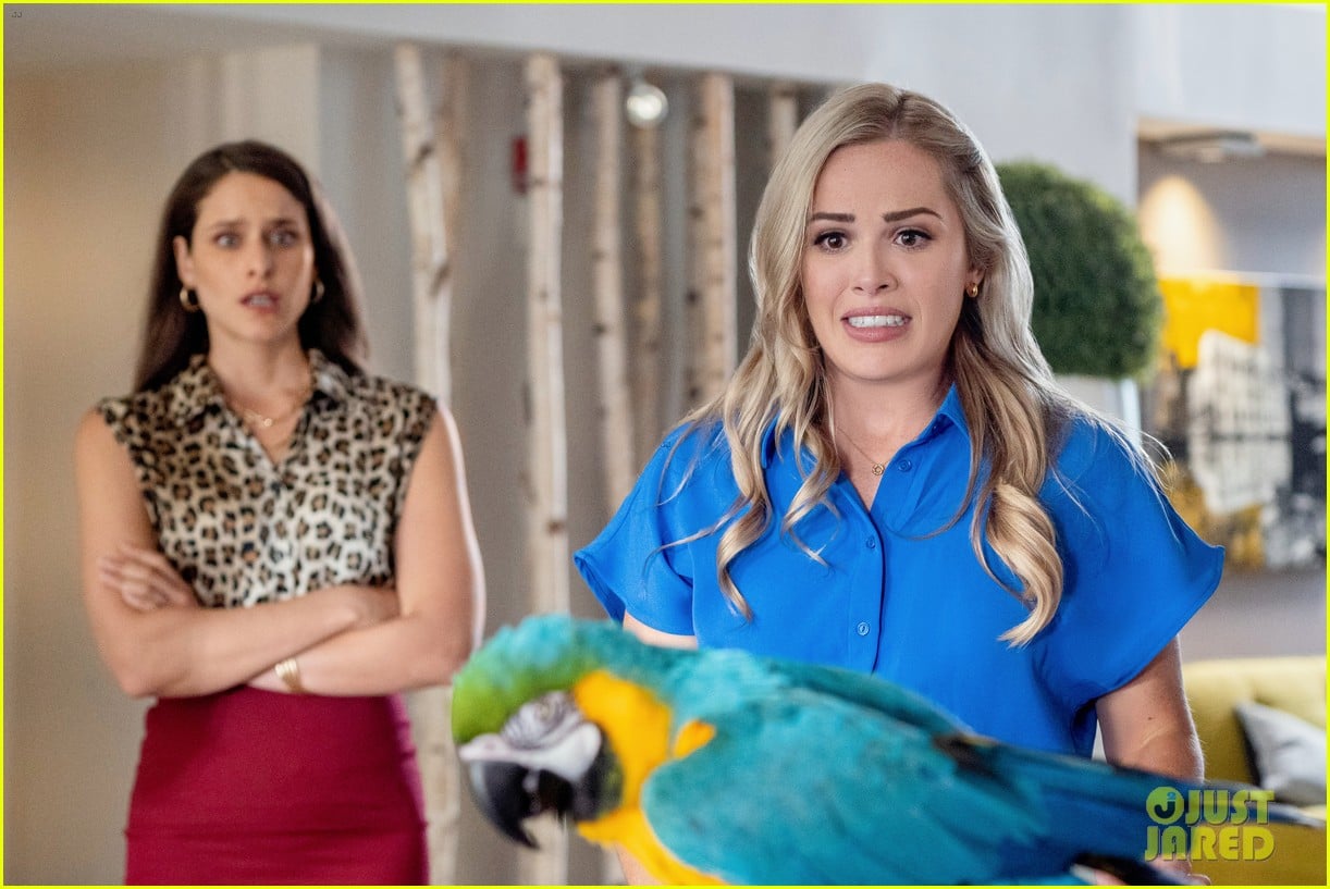 Natalie Hall Takes To The Skies With Peter Mooney In Hallmark's 'Fly Away With Me': Photo ...