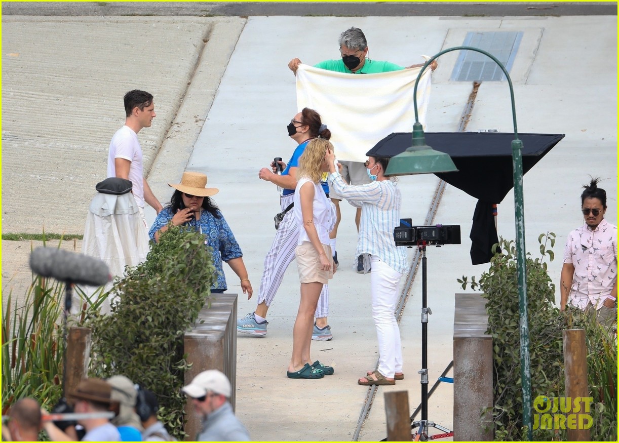 Brie Larson Spotted Kissing Lewis Pullman While Filming 'Lessons in ...