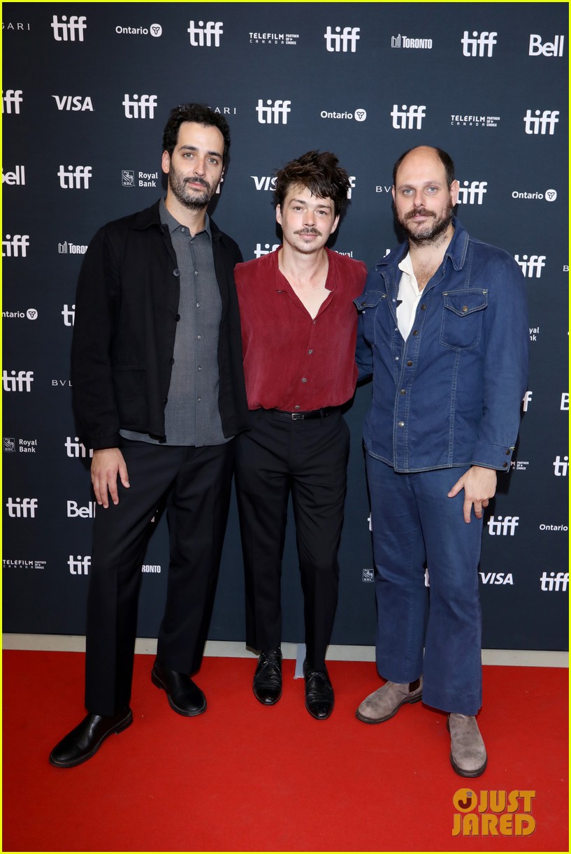 Lukas Gage Dons Bold Blue at TIFF's 'How to Blow Up a Pipeline ...