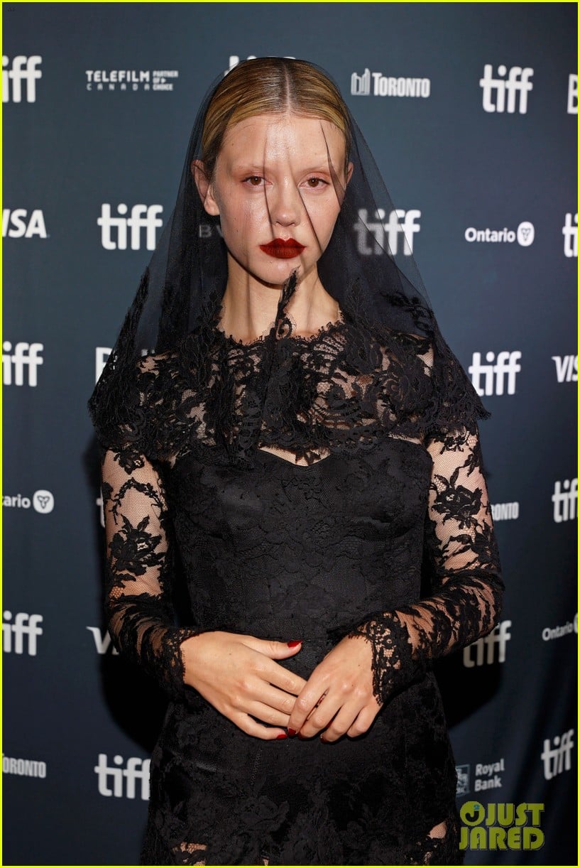 Mia Goth Attends the TIFF Premiere of 'Pearl' As It's Revealed a Third ...