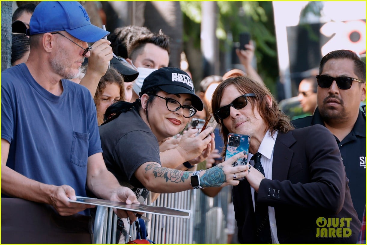 Norman Reedus Brings Diane Kruger, Son Mingus & Mom Marianne To ...