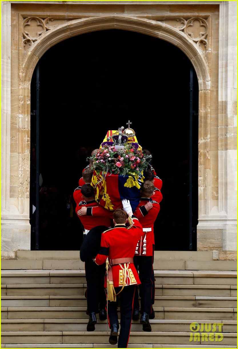 King Charles III Leads Royal Family To Commital Service For Queen ...